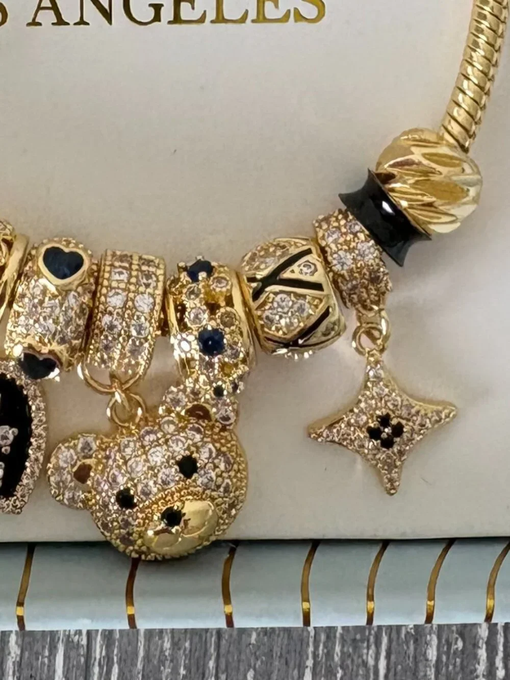 eye candy | Jewelry | Nib Eye Candy Los Angeles Charm Bracelet | Poshmark